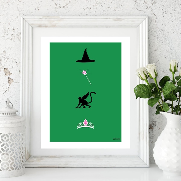 Wicked the Musical Poster - Etsy