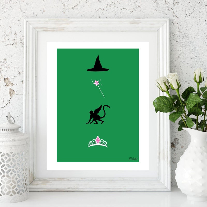Wicked the Musical Wall Poster - Etsy