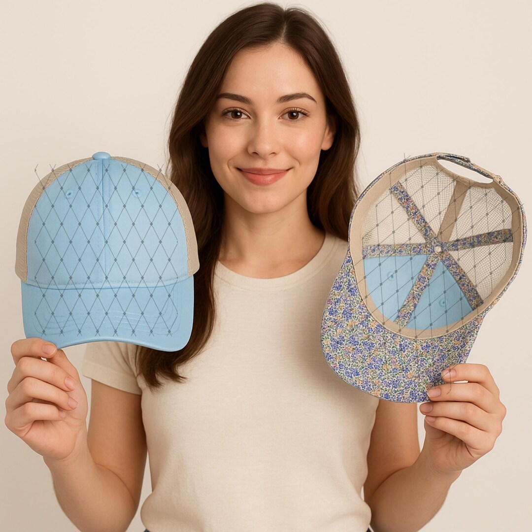 Infinity Her TESS Women's Washed Mesh-back Cap, Cashmere Blue and ...