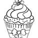 Cupcake Coloring Pages: 50 Fun Designs for Adults & Kids (PDF Download ...