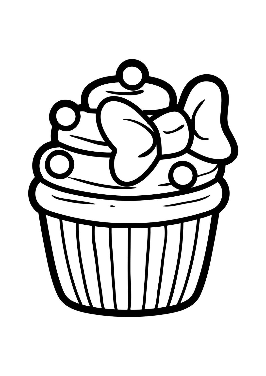 50 Cupcake Coloring Pages: Fun Designs for Adults & Kids (PDF Download ...