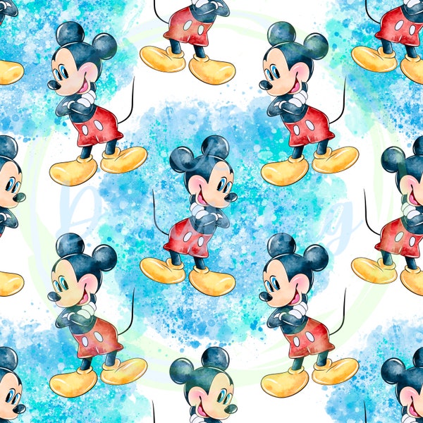 Mickey Digital Paper - Etsy