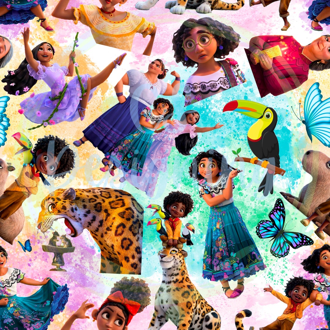 Encanto Seamless,encanto Seamless Pattern,seamless Pattern,digital ...