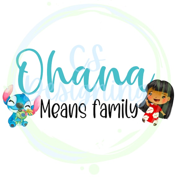 Dibujo De Puntada Ohana Charm Ohana Lilo Y Stitch De Disney, Ultimas