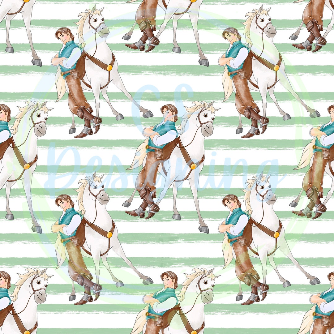 Princess Rapunzel Digital Paper,princess Seamless Paper,princess ...