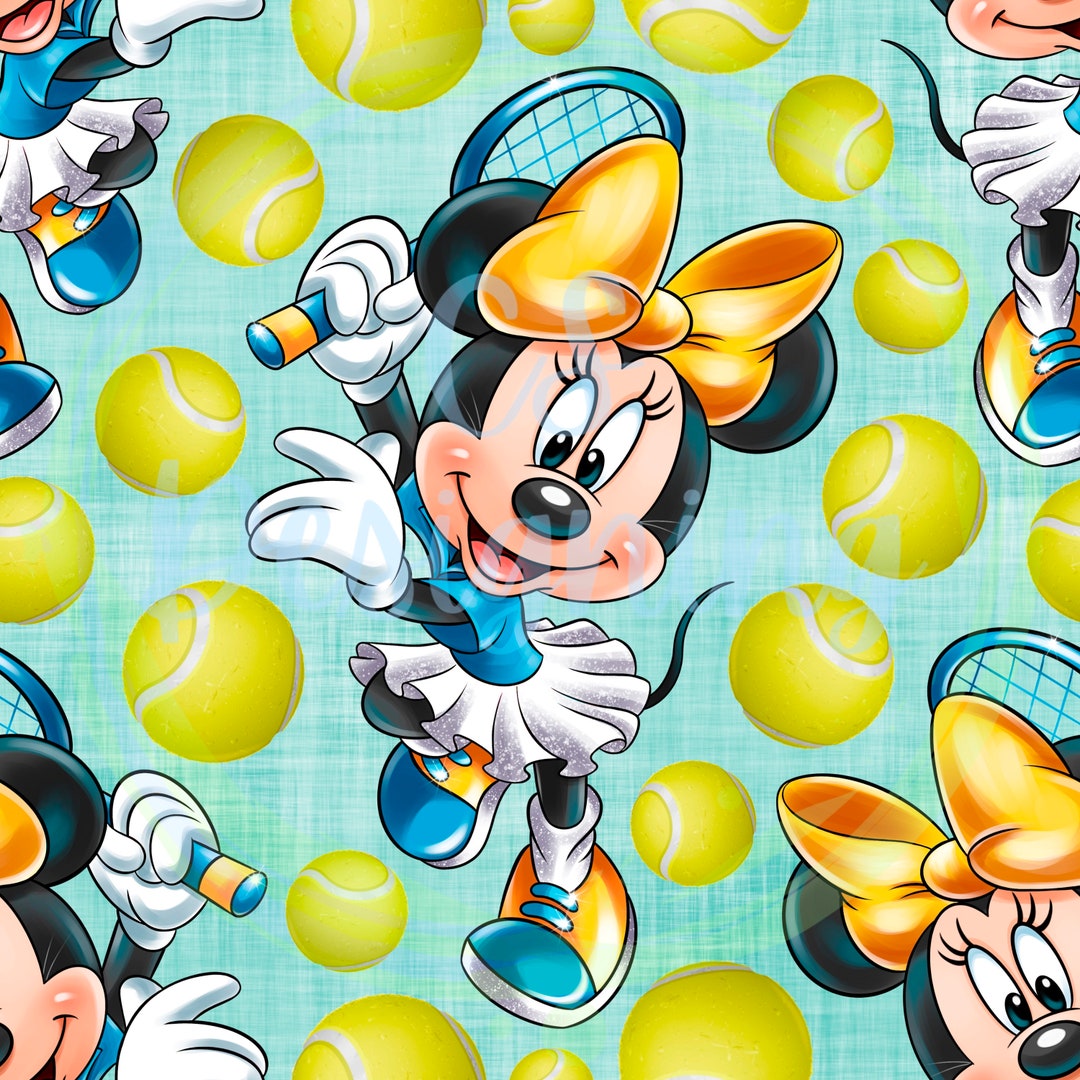 Minnie Seamless,tennis Seamless,seamless Pattern,digital Paper,digital ...