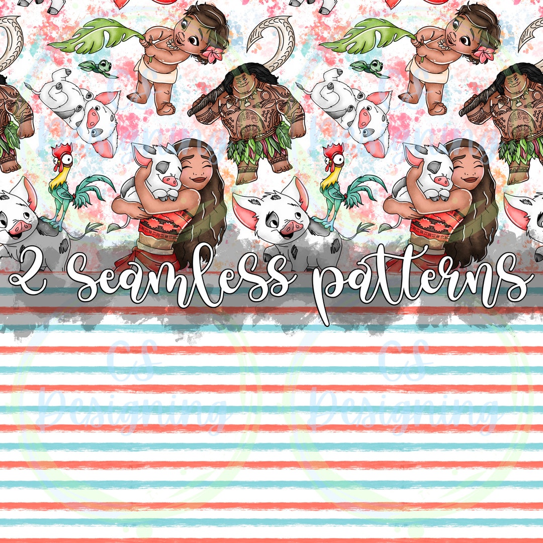 Ocean Princess Seamless,seamless Pattern,digital Paper,digital,paper ...