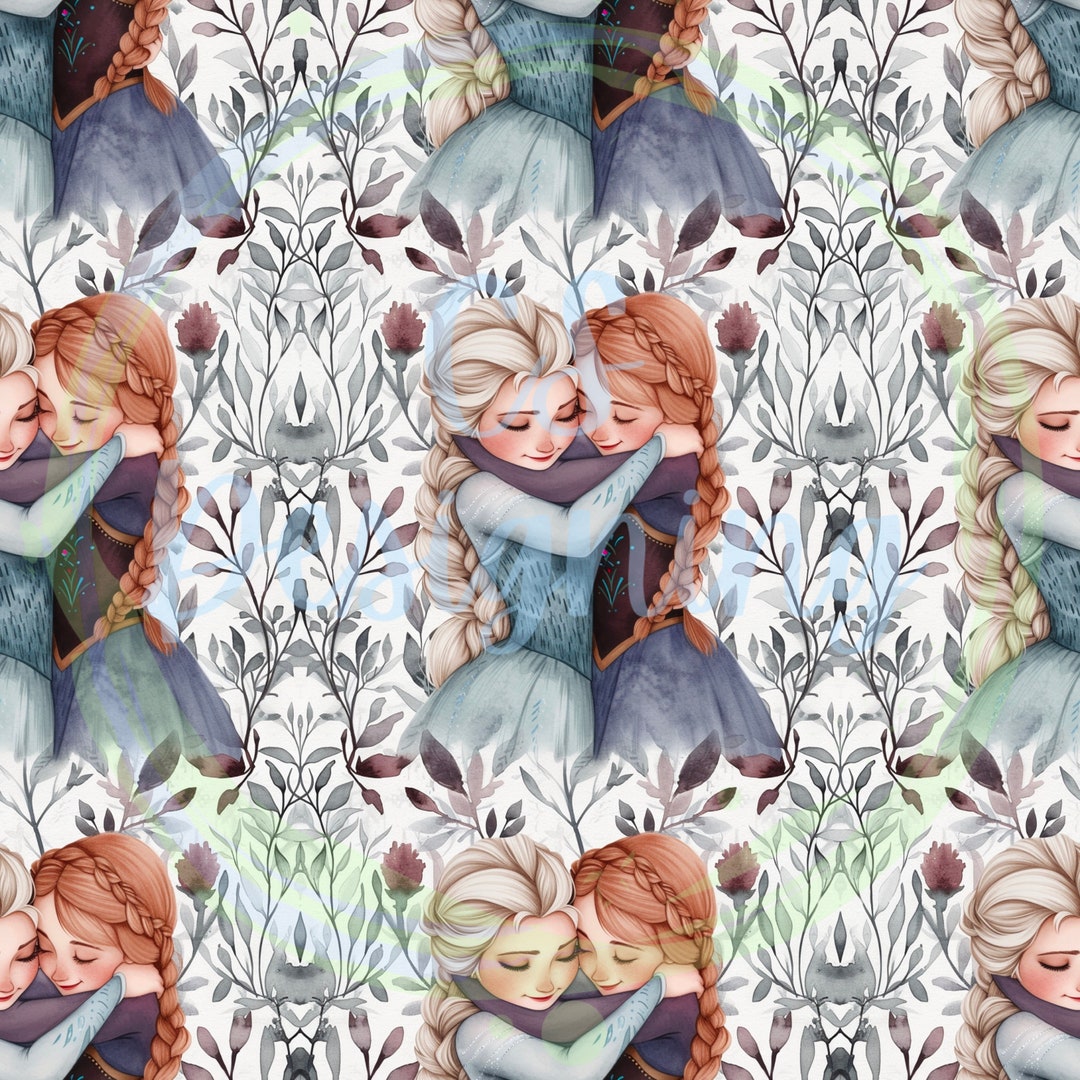 Frozen Digital Paper,elsa,elsa Seamless Pattern,seamless Pattern,magic ...