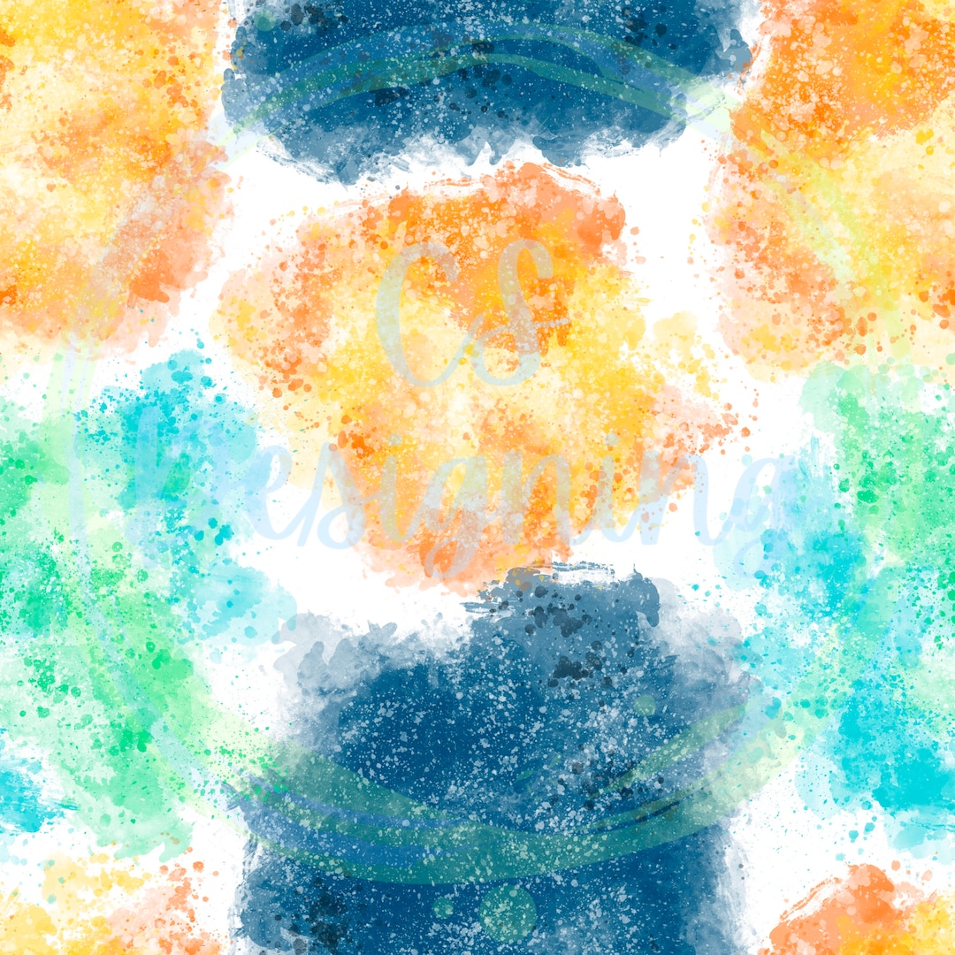 Splatter Background,seamless Pattern,clipart,digital Paper,digital ...