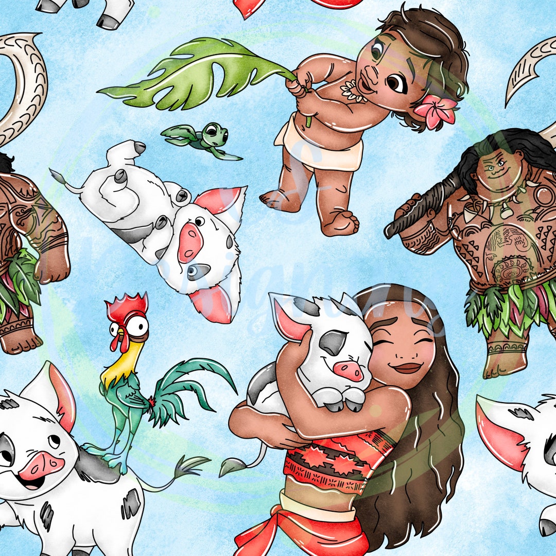 Ocean Princess Seamless,seamless Pattern,digital Paper,digital,paper ...