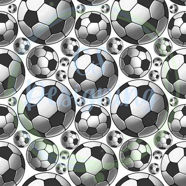 Soccer Pattern - Etsy