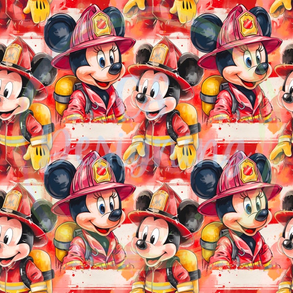 Mickey Mouse Seamless Patterns - Etsy