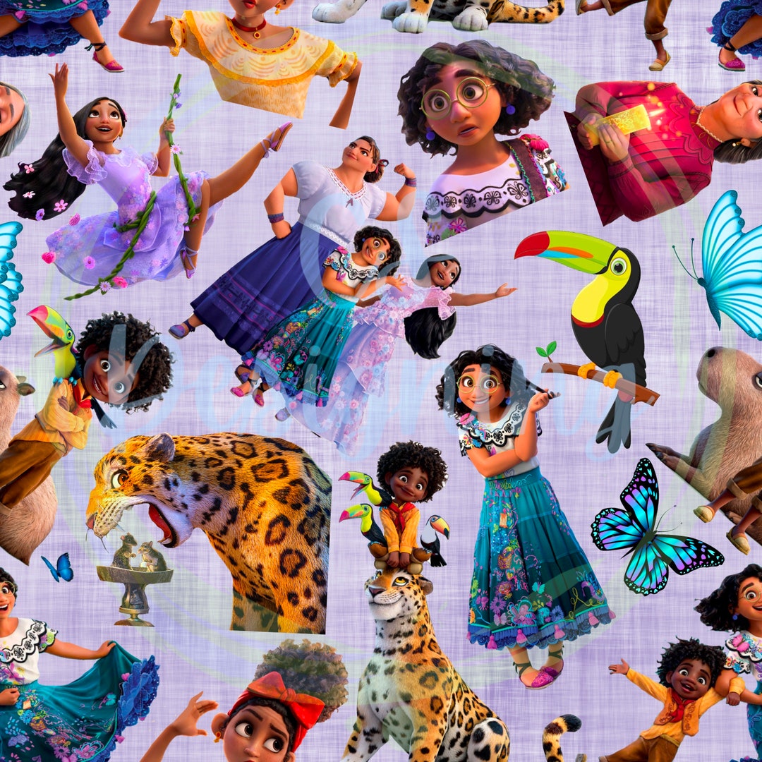 Encanto Seamless,encanto Seamless Pattern,seamless Pattern,digital ...