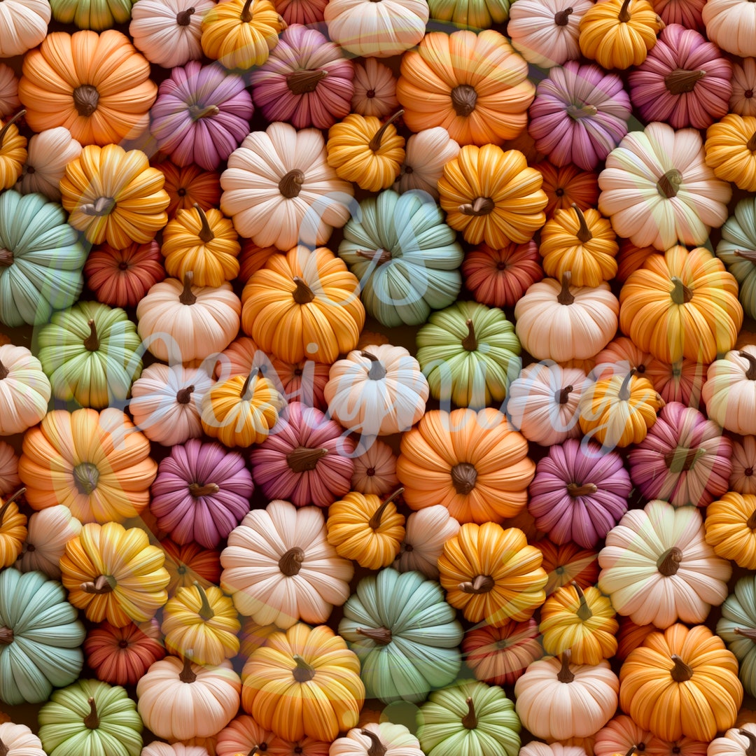 Pumpkins Seamless,seamless Pattern,digital Paper,digital,paper,seamless ...
