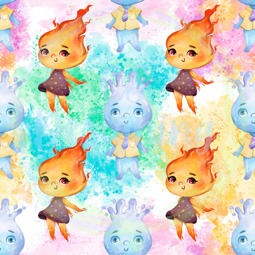 Elemental Seamless,elemental Seamless Pattern,seamless Pattern,digital ...