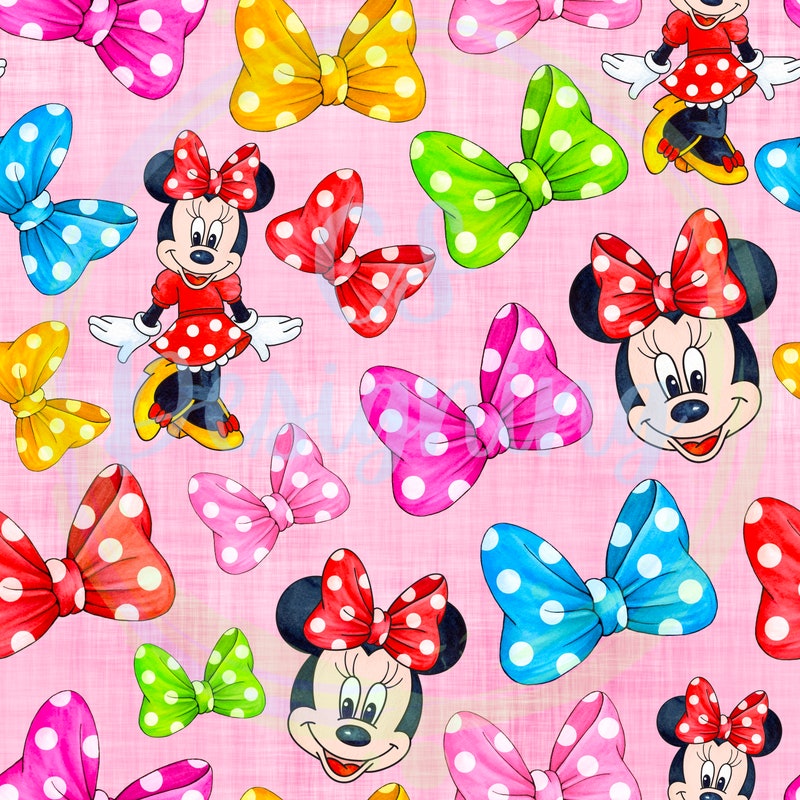 Minnie Mouse Bow - Etsy