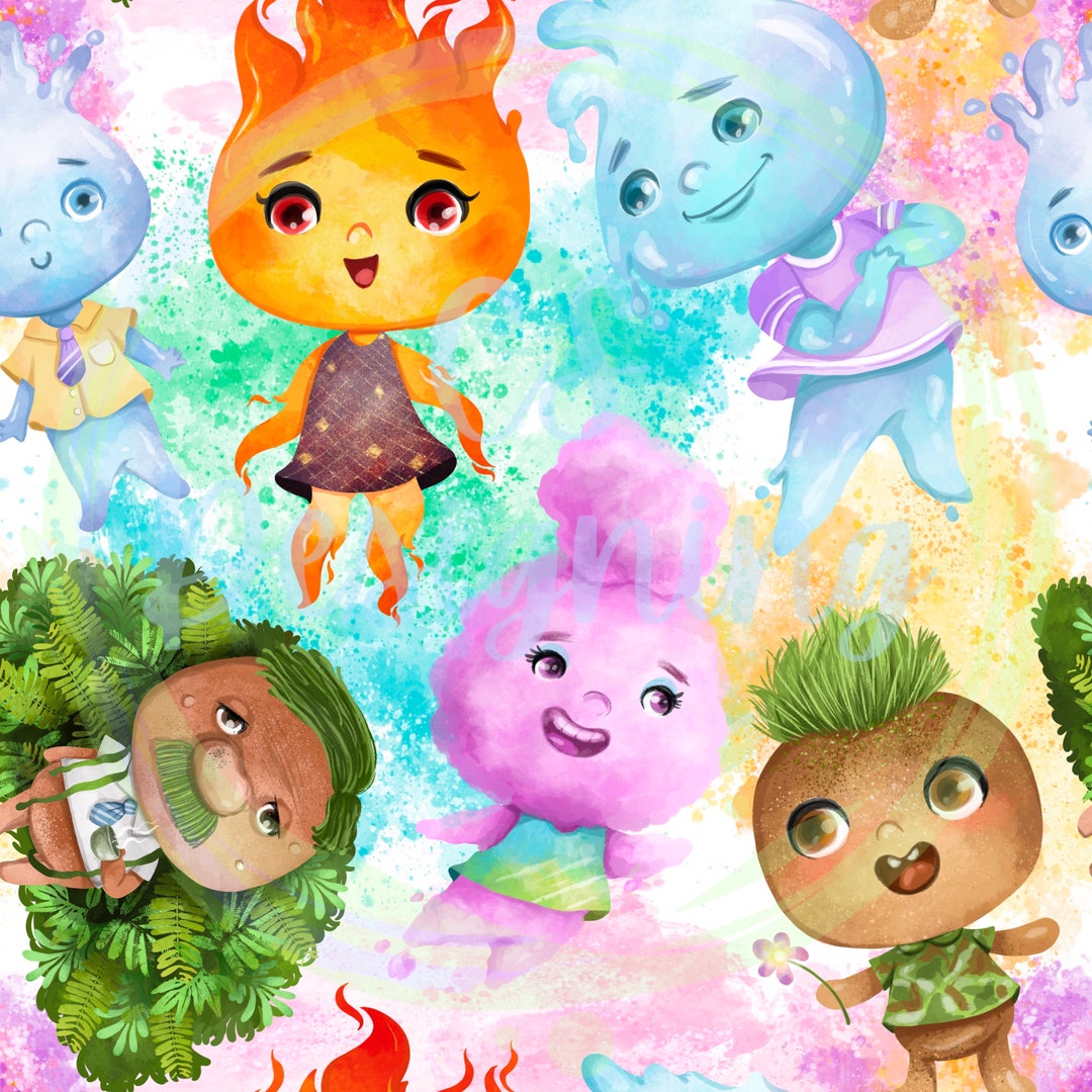 Elemental Seamless,elemental Seamless Pattern,seamless Pattern,digital ...