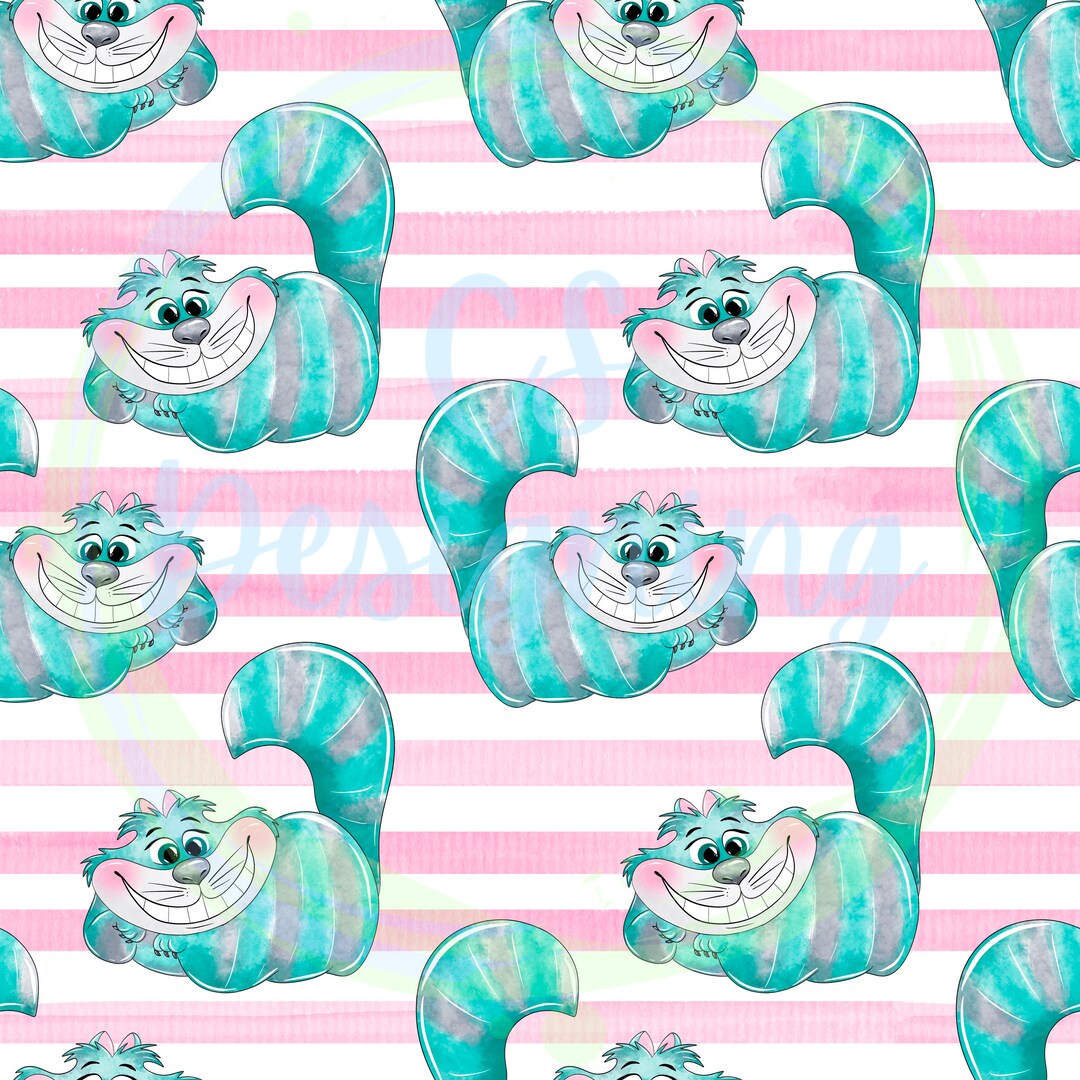 Alice in Wonderland Seamless,alice Seamless,seamless Pattern,digital ...