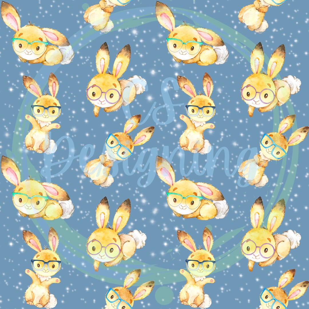 Bunny Seamless,easter Bunny,seamless Pattern,digital Paper,digital ...
