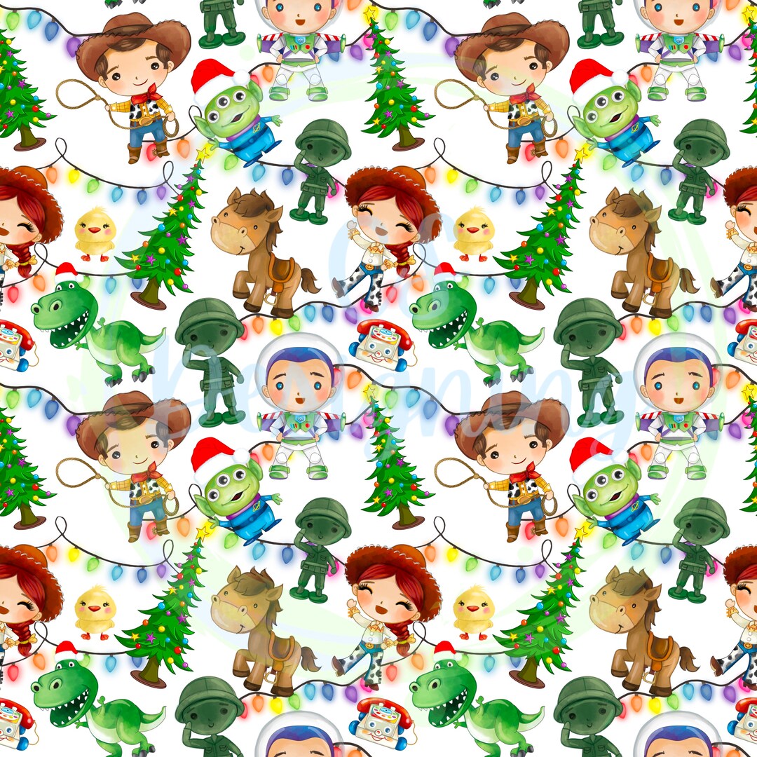 Christmas Seamless,christmas Digital,classic Toys,christmas,seamless ...