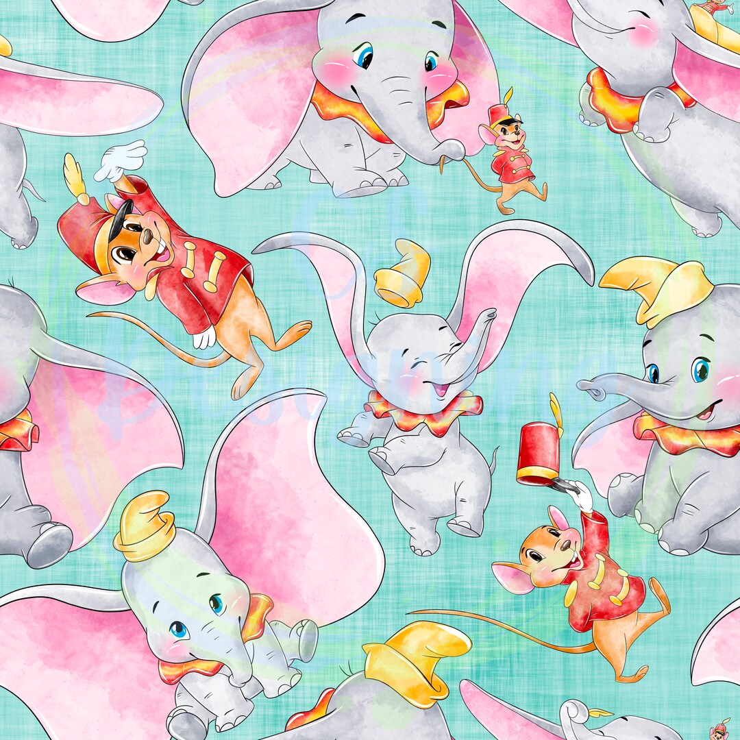 Elephant Seamless File,elephant Seamless,elephant Digital Paper ...