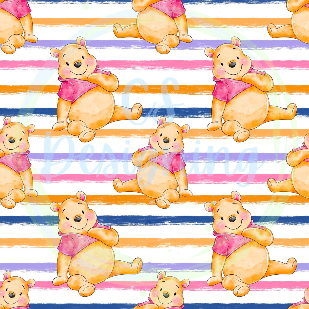 Winnie the Pooh Seamless,seamless Pattern,digital Paper,digital,paper ...