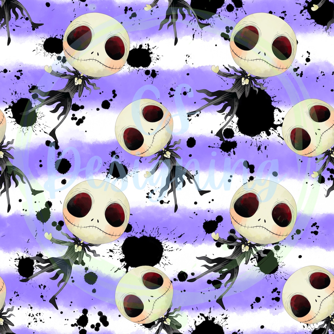 Nightmare Seamless,halloween Seamless,seamless Pattern,digital Paper ...