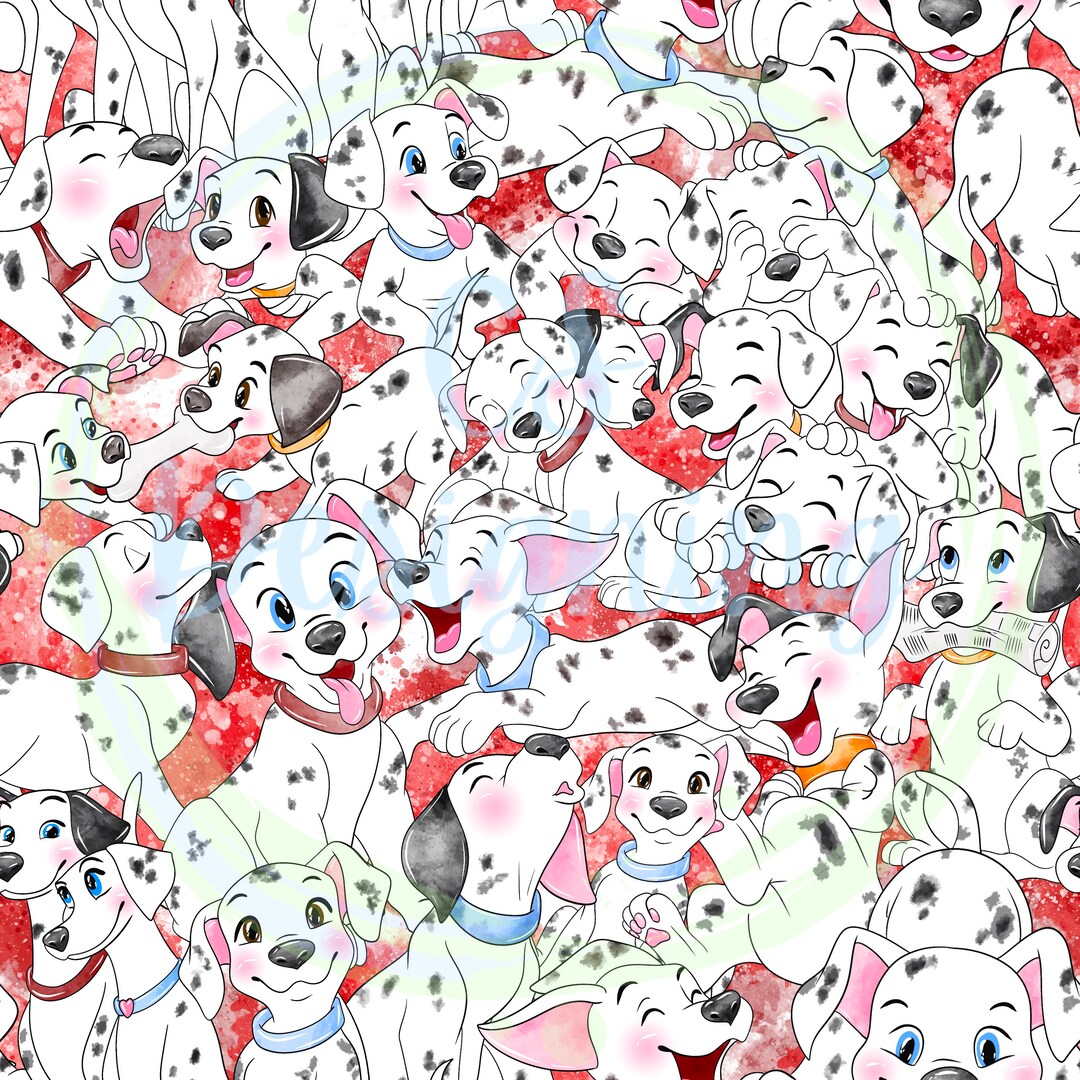 Cruella Seamless,101 Dalmatians,cruella Digital Paper,seamless Pattern,digital Paper,digital ...