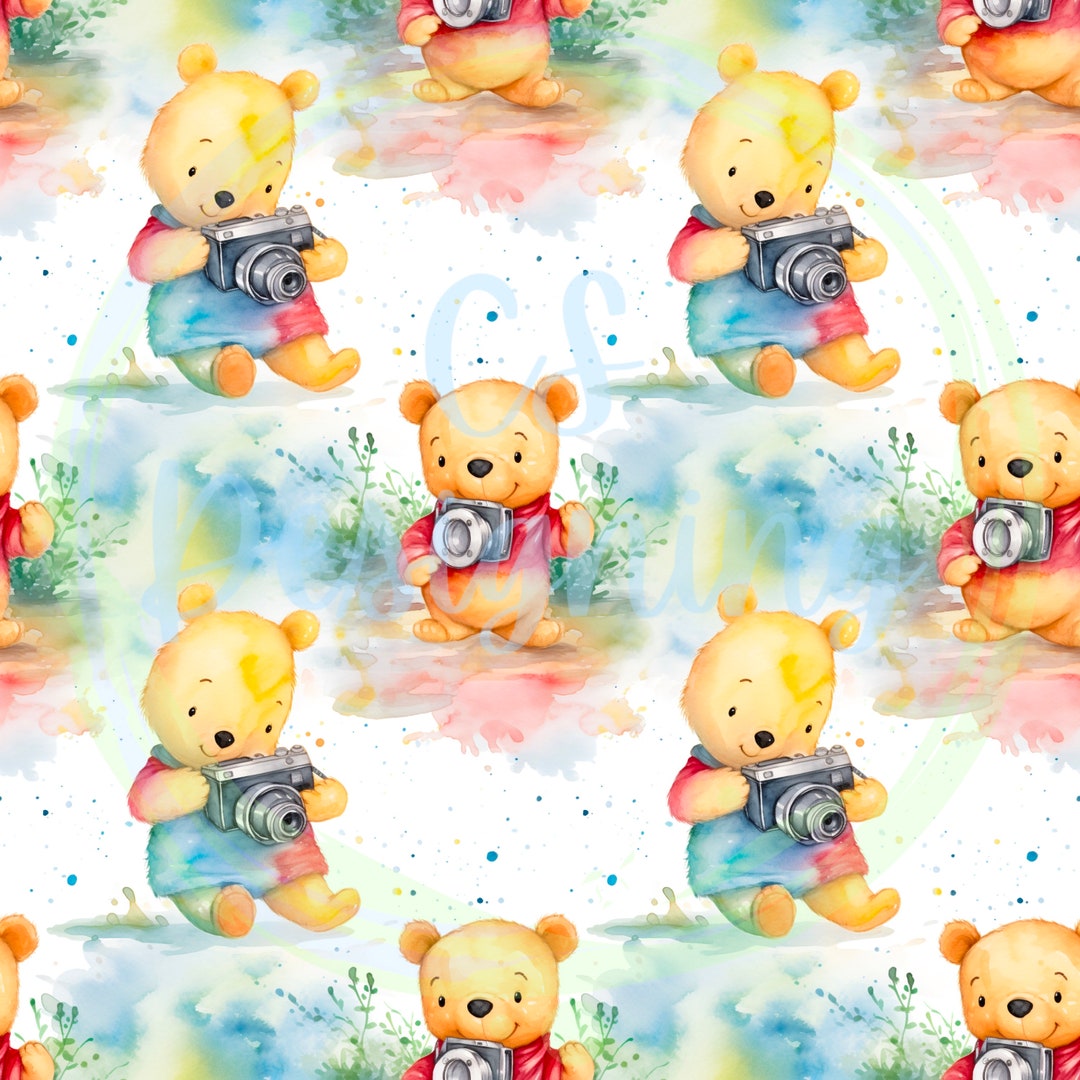 Winnie the Pooh Seamless,seamless Pattern,digital Paper,digital,paper ...
