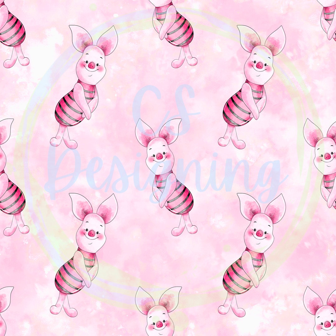 Piglet Seamless,seamless Pattern,digital Paper,digital,paper,seamless ...