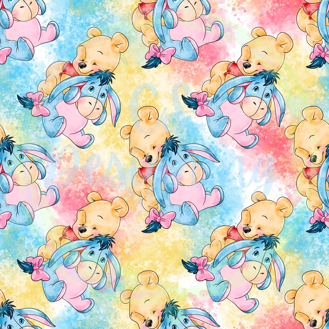 Eeyore Seamless,seamless Pattern,digital Paper,digital,paper,seamless ...