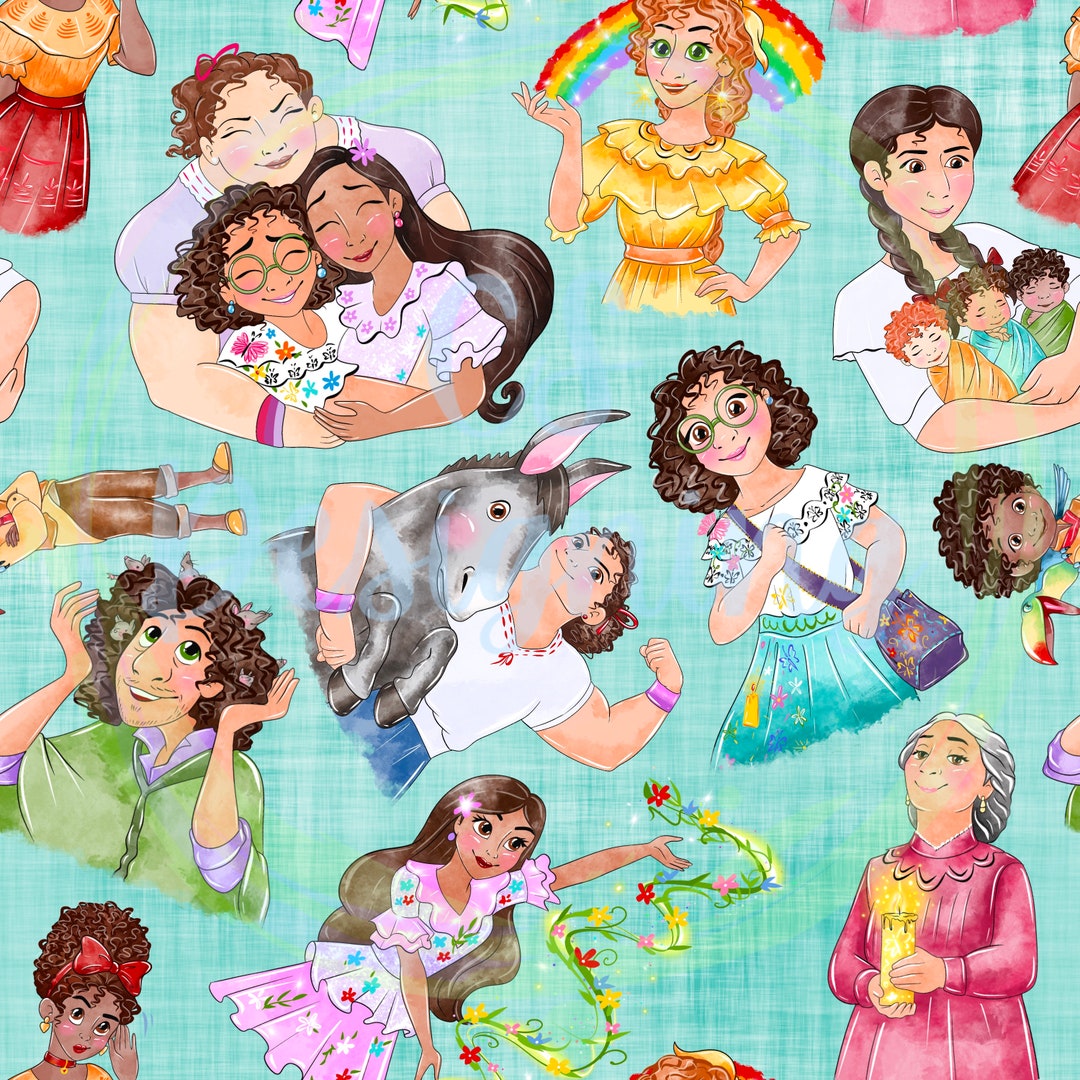 Encanto Seamless,encanto Seamless Pattern,seamless Pattern,digital ...