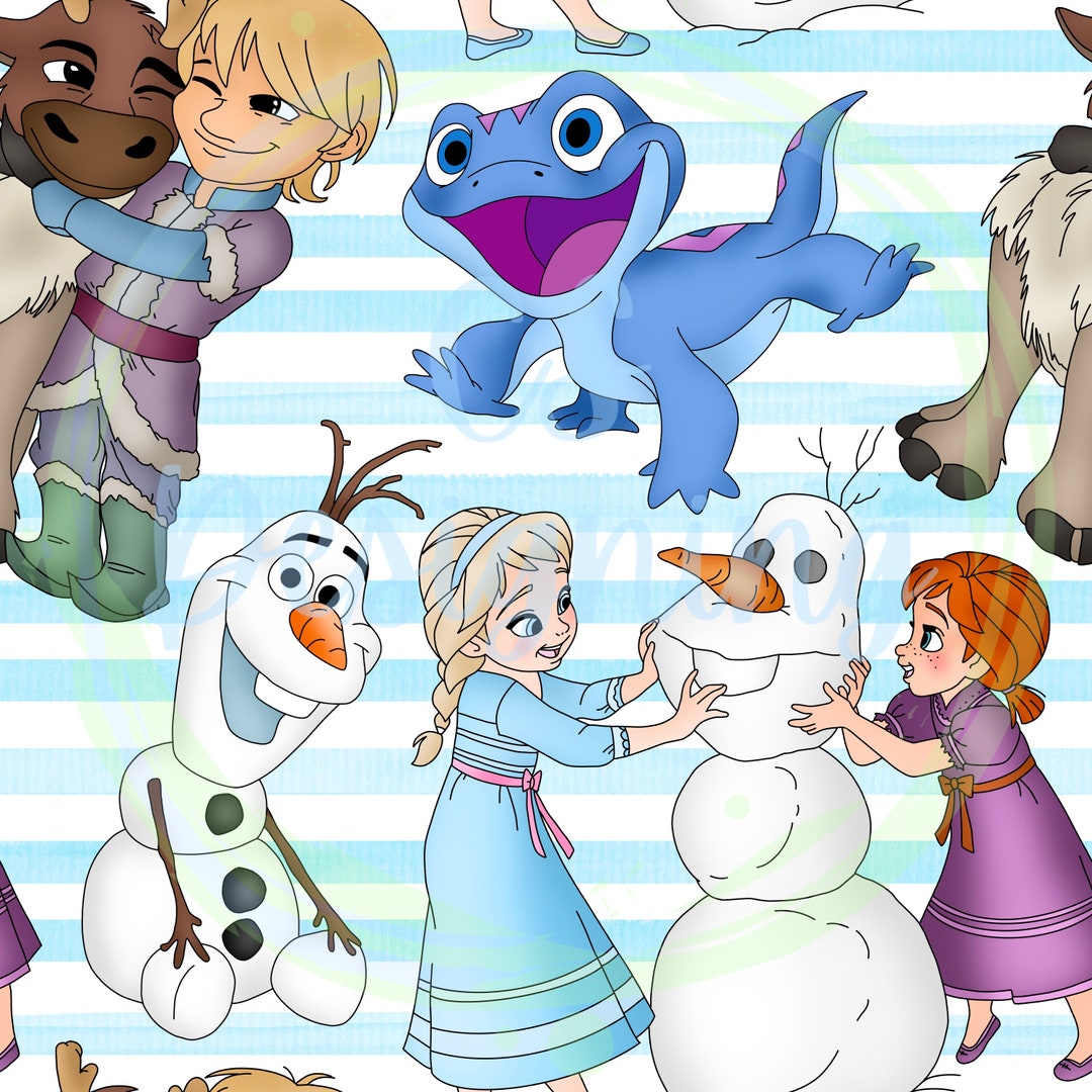 Frozen Digital Paper,elsa,elsa Seamless Pattern,seamless Pattern,magic ...