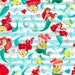 Ocean Princess Seamless,seamless Pattern,digital Paper,digital,paper ...