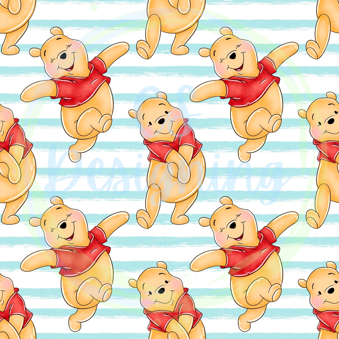 Winnie the Pooh Seamless,seamless Pattern,digital Paper,digital,paper ...
