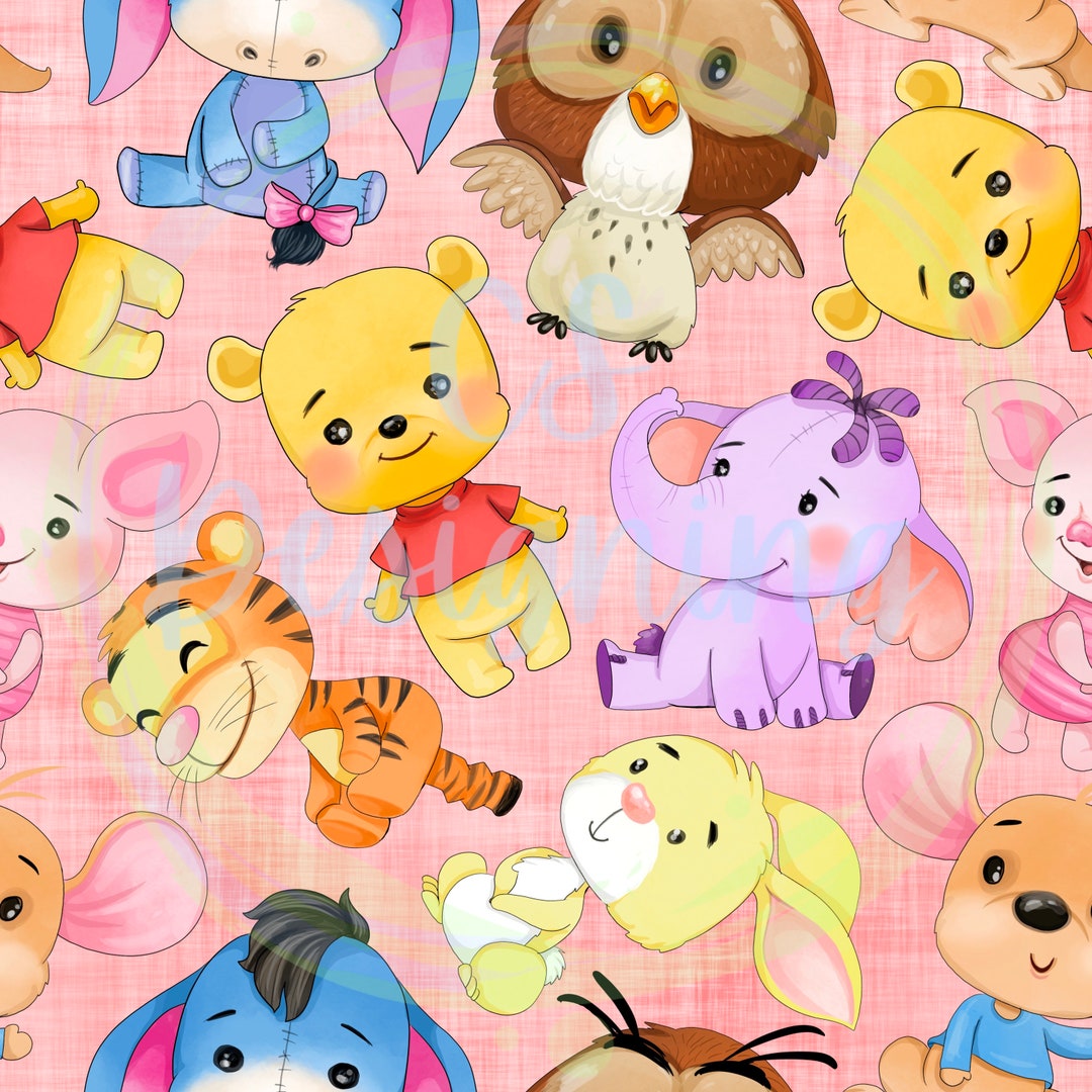 Winnie the Pooh Seamless,seamless Pattern,digital Paper,digital,paper ...