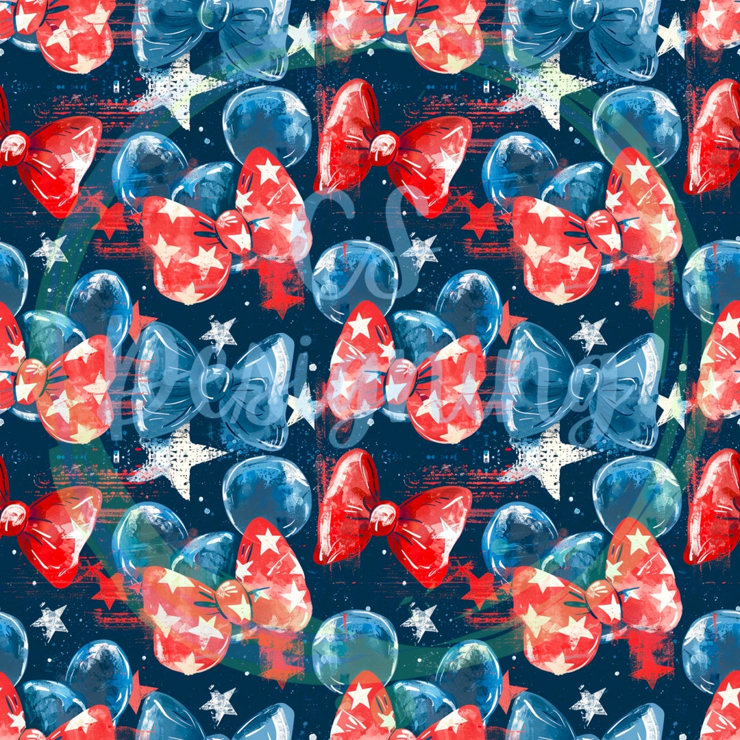 Fourth of July Seamless,fourth of July,seamless Pattern,america Design ...
