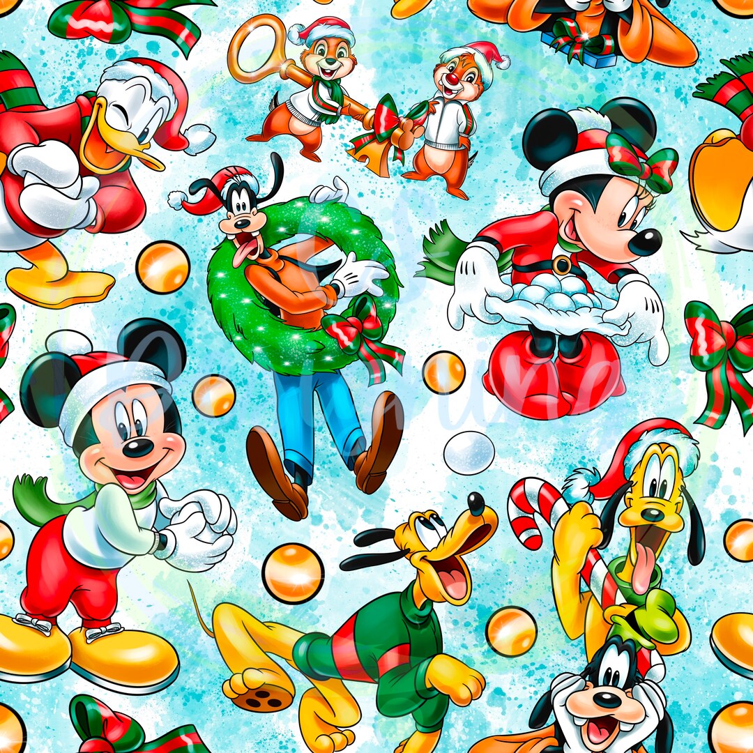Mouse Christmas,christmas Seamless,christmas Digital,christmas,seamless ...