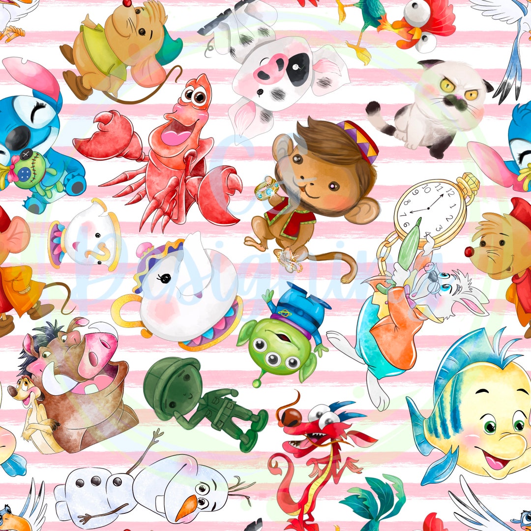 Sidekicks Seamless,sidekicks Seamless Pattern,digital Paper,digital ...