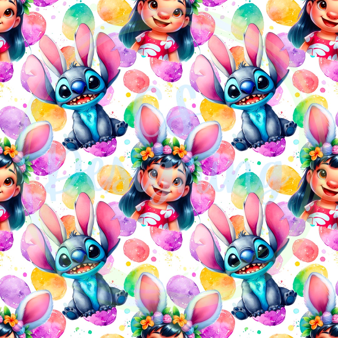 Stitch Easter,easter Seamless Pattern,easter Pattern,seamless Pattern ...