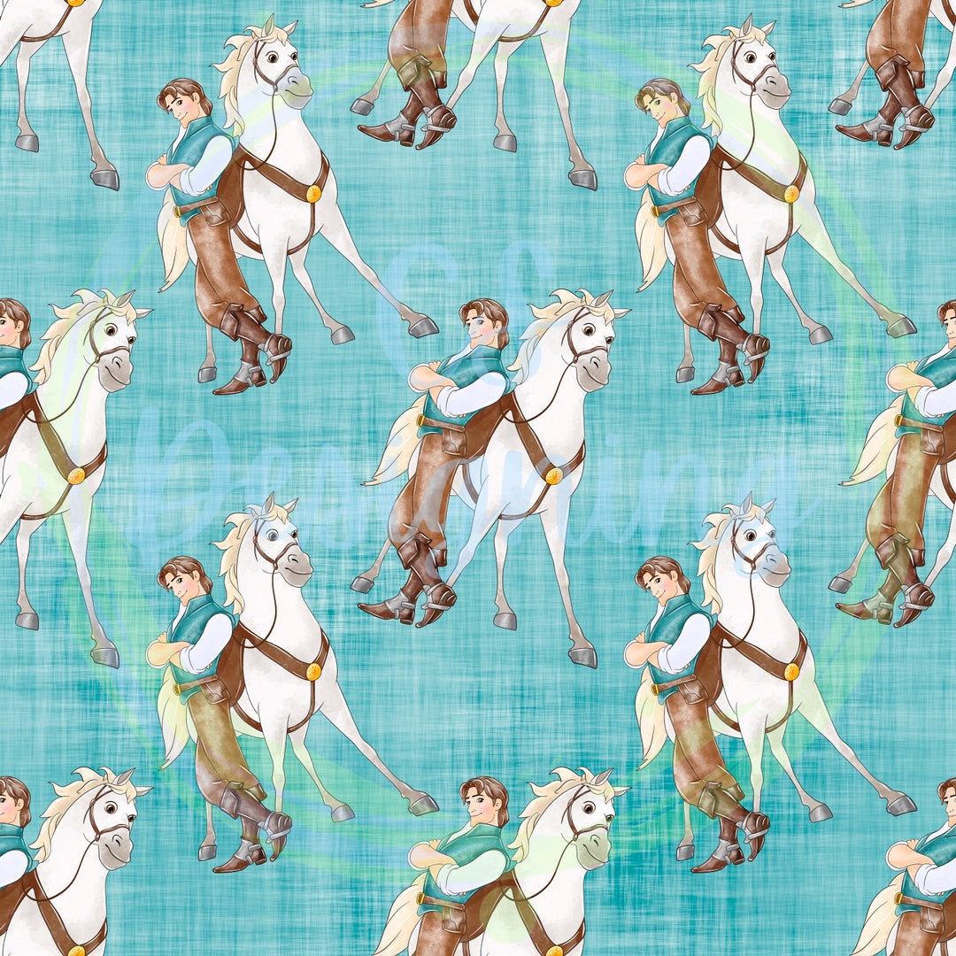 Princess Rapunzel Digital Paper,princess Seamless Paper,princess ...