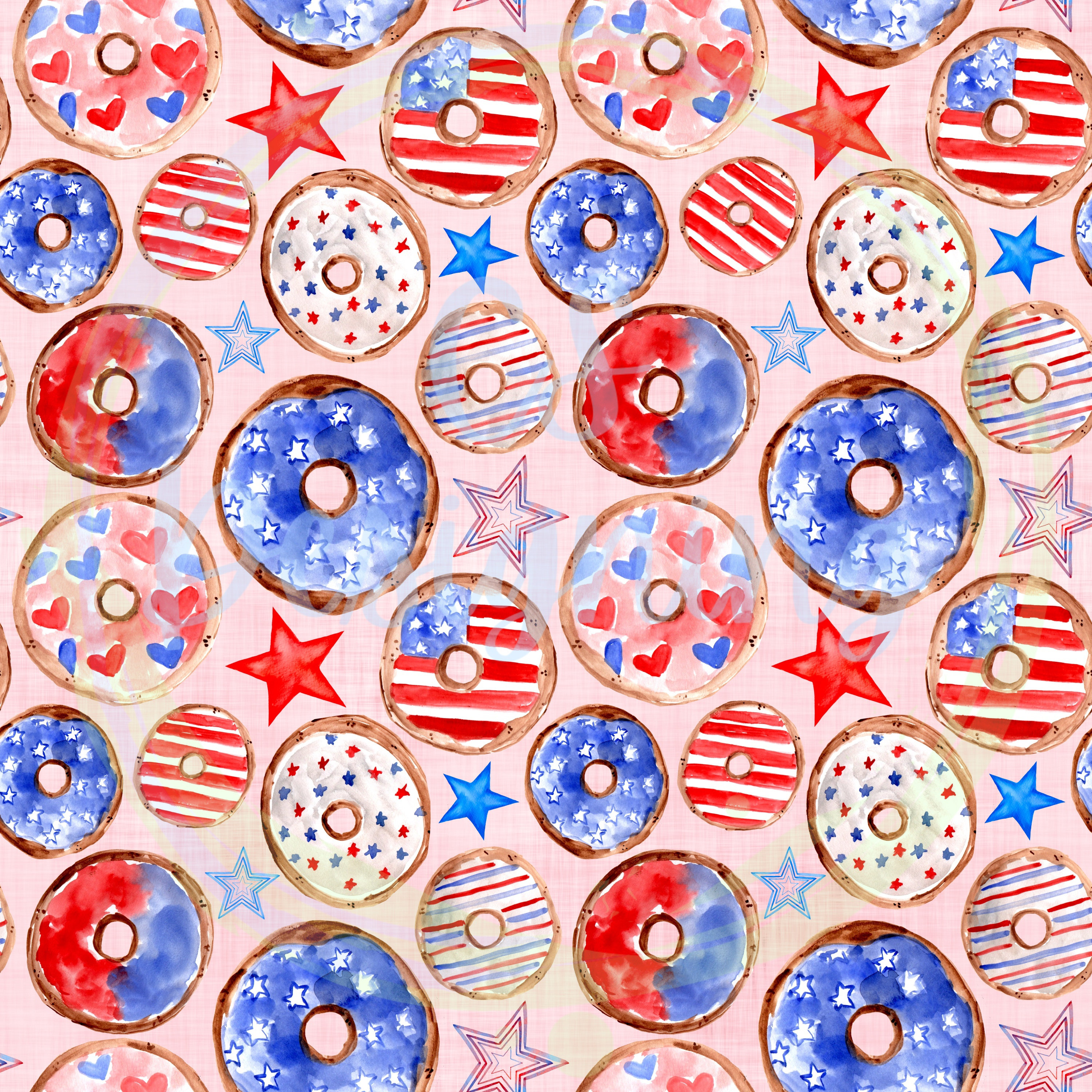 Fourth of July Seamless,fourth of July,seamless Pattern,digital Paper ...