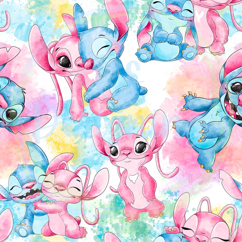 Stitch Wallpaper for iPad - Etsy