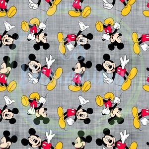 Magic Kingdom Seamless,mickey Seamless,seamless Pattern,digital Paper ...