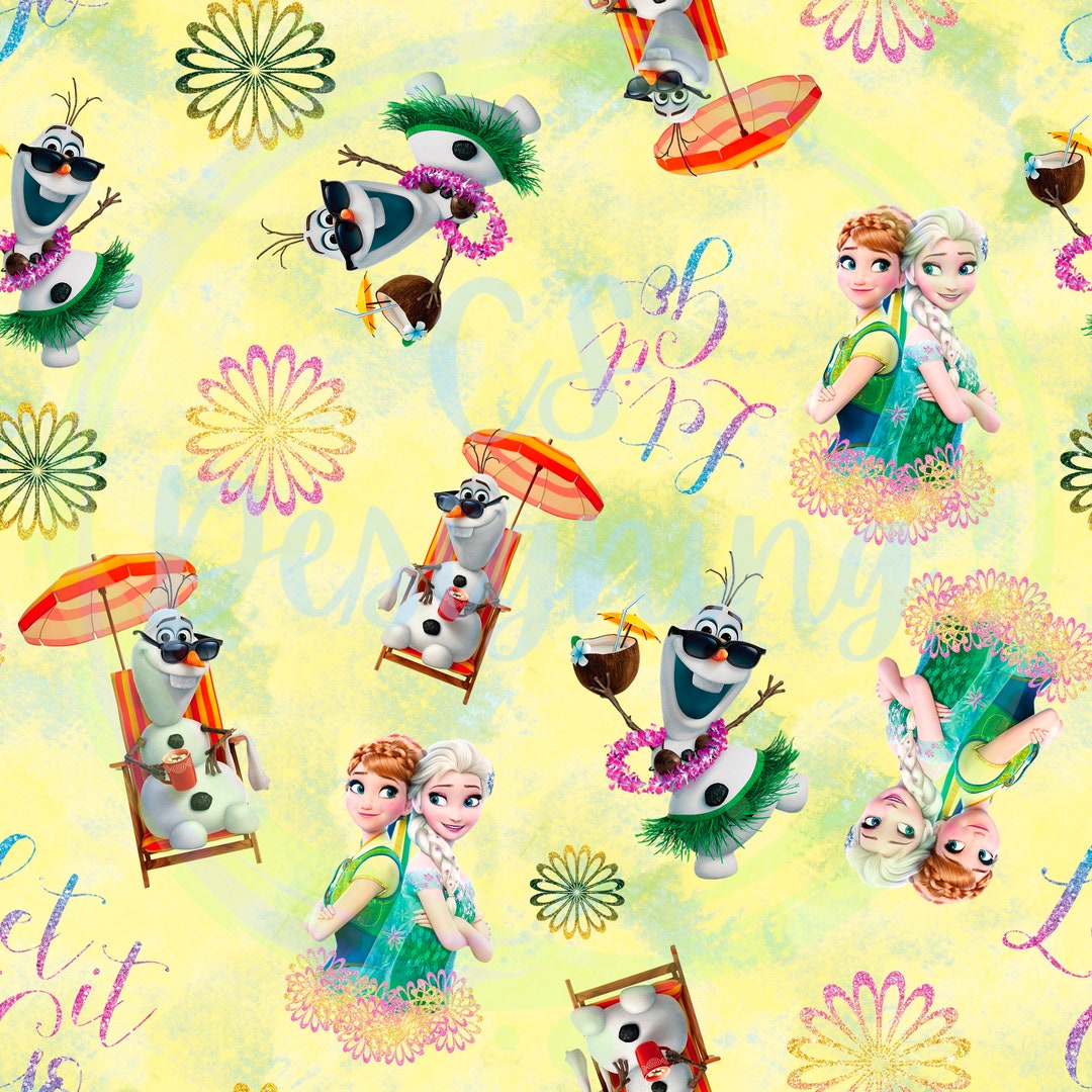 Frozen Digital Paper,elsa,elsa Seamless Pattern,seamless Pattern,magic ...