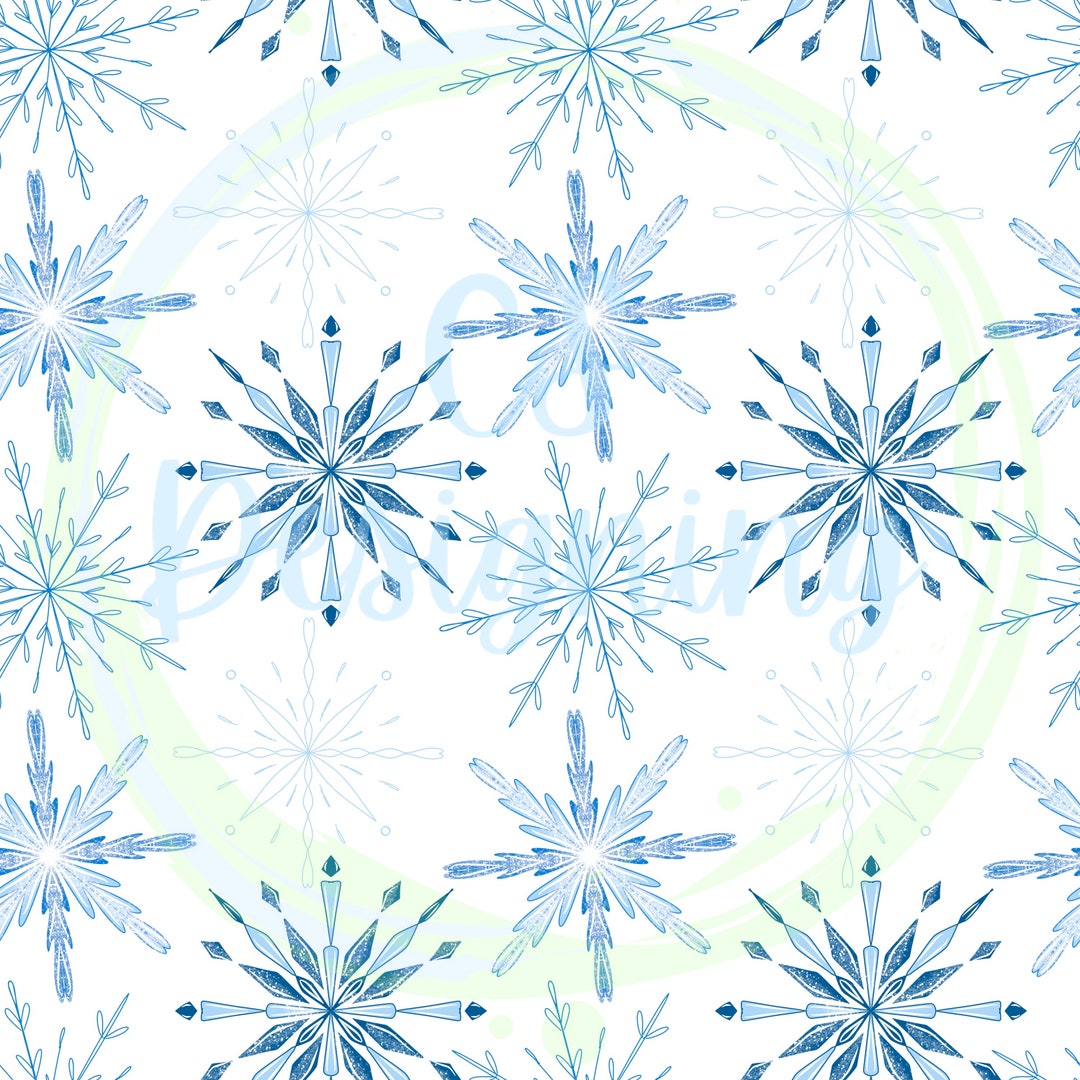Frozen Digital Paper,elsa,elsa Seamless Pattern,seamless Pattern,magic ...