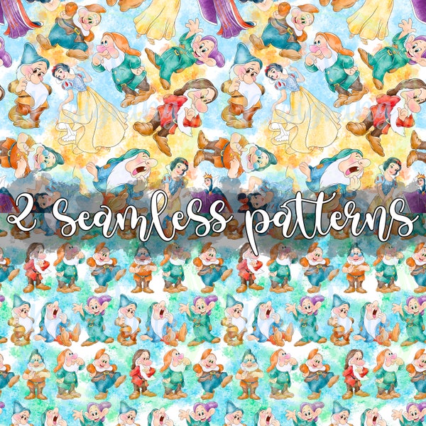 Snow White Patterns - Etsy