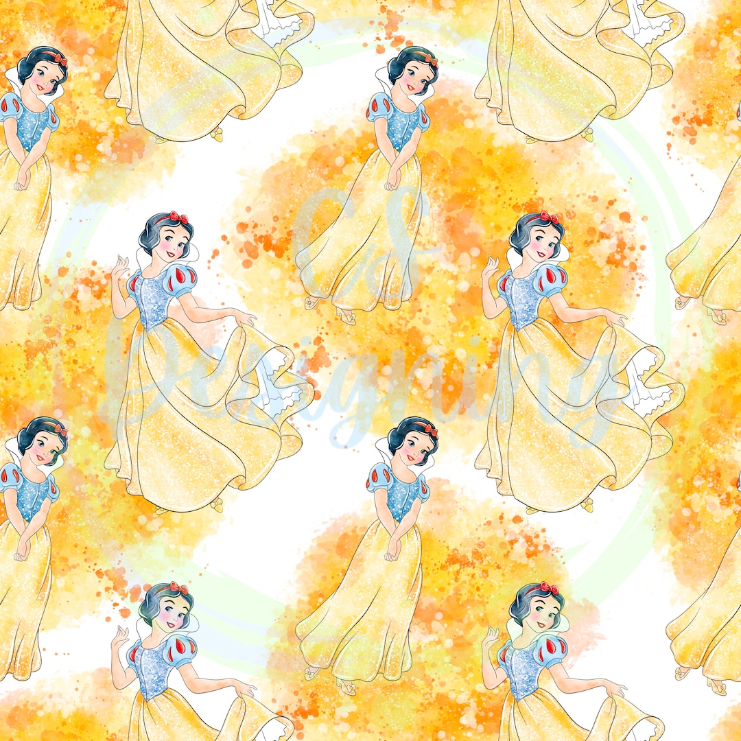 Snow White,princess Seamless Pattern,seamless Pattern,digital Paper ...