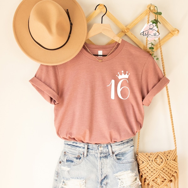 16th Birthday Shirt - Etsy