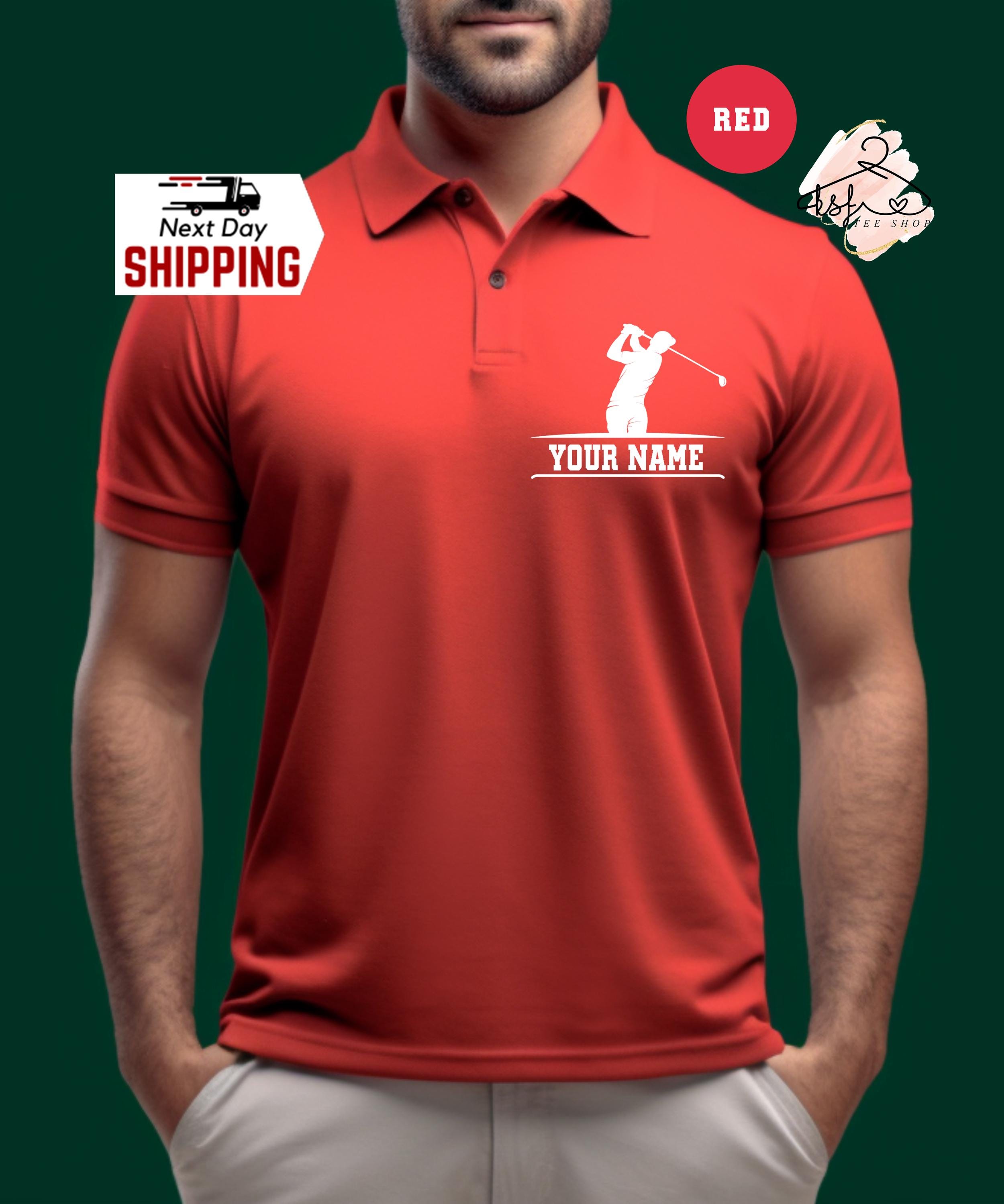 Personalized Golf Polo, Custom Monogram, Gift for Men - Etsy